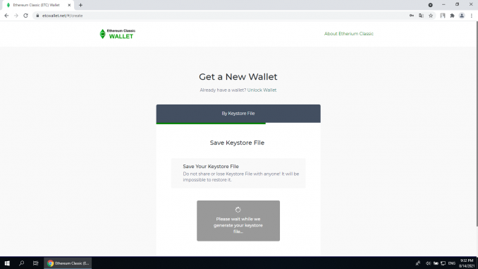 How to create an ETC wallet - Ethereum Classic (ETC) Wallet